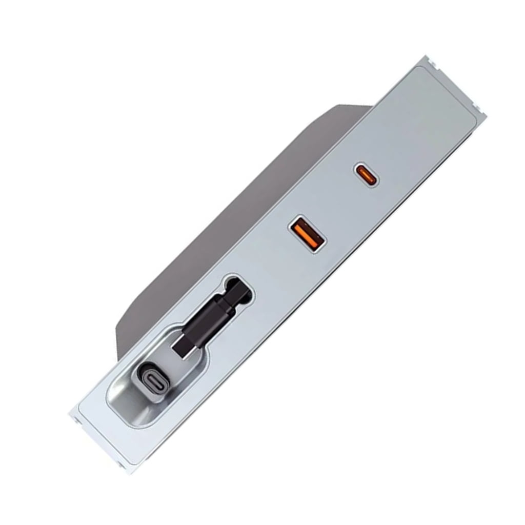 Zeiwohndc Center Console USB Hub Ports for Docking Station Data ...
