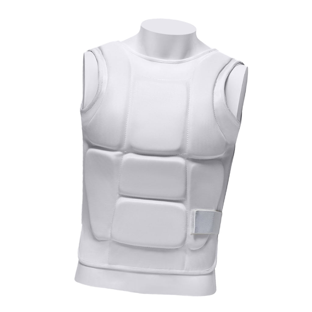 Zeiwohndc Chest Protectors Suitable for Karate Shock Absorption Lining ...