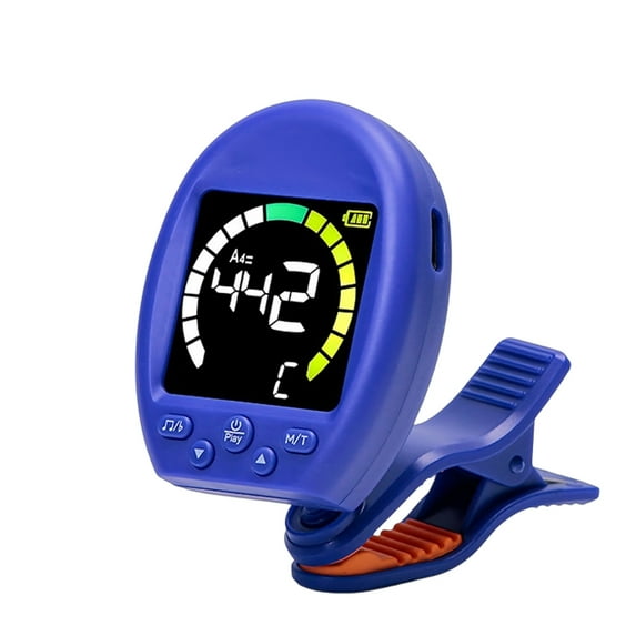 Zeiwohndc Clip on Rotating Guitar Tuner Electric Guitar Tuner with Beat ...