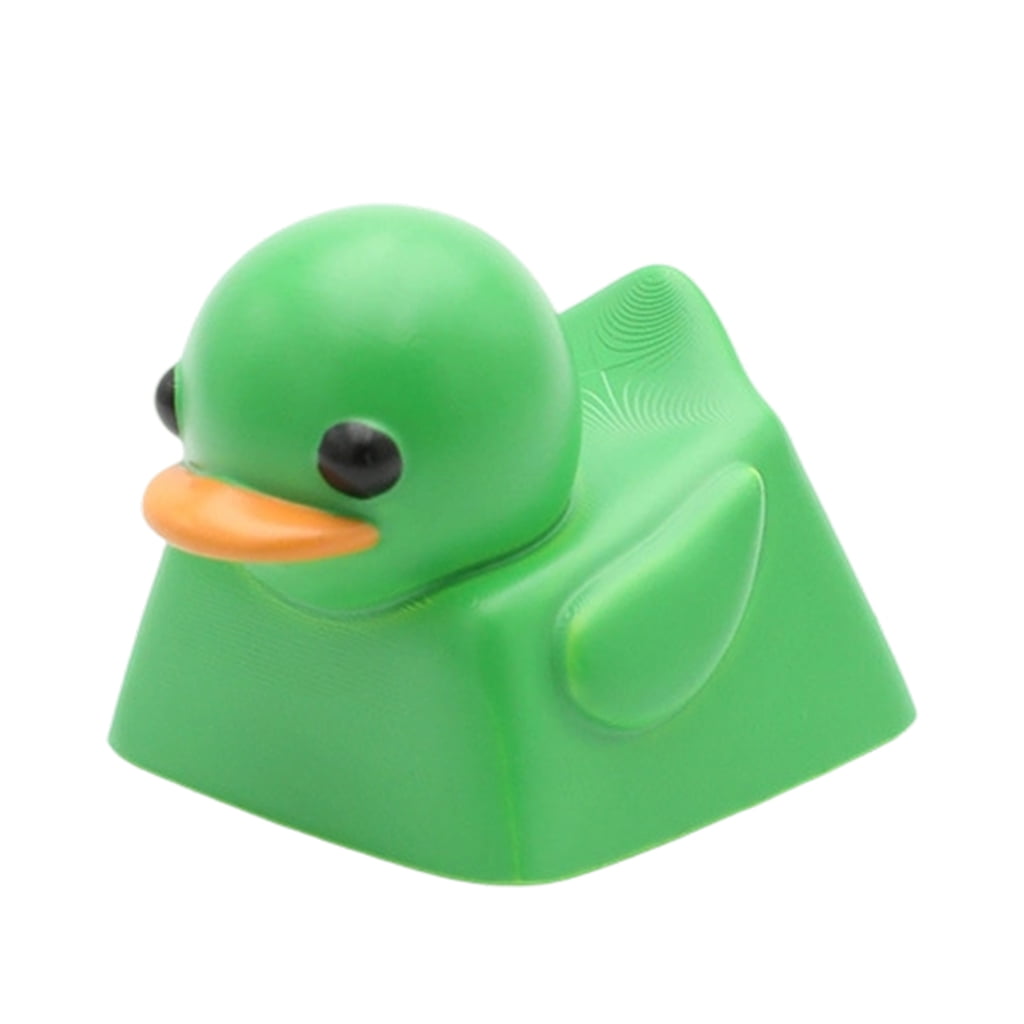 Zeiwohndc Colorful Cute Cartoon Duck Keycap for Mechanical Gaming ...