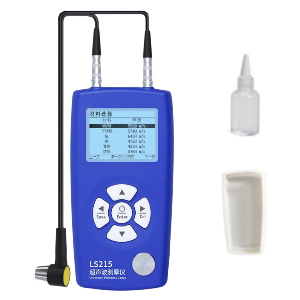 Zeiwohndc Compact Handheld Ultrasonics Thickness Tester Battery ...