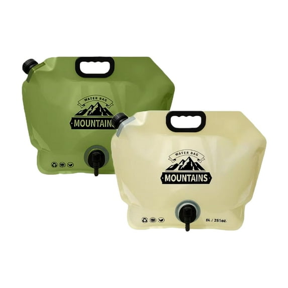 Zeiwohndc Compacts Water Storage Bag Camping Water Bag Space Saving ...