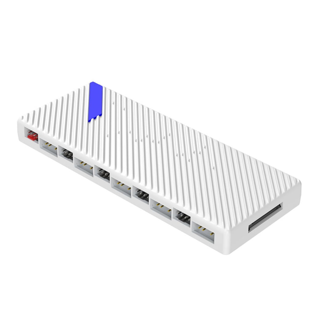 Zeiwohndc Computer Fan Controller Hubs with ARGB Lighting and PWM ...