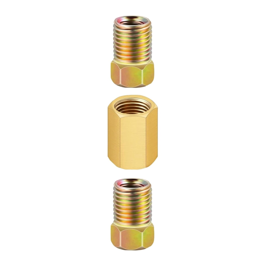 Zeiwohndc Copper Brake Pipe Connectors for 3/16" Brake Line Tube Brake ...