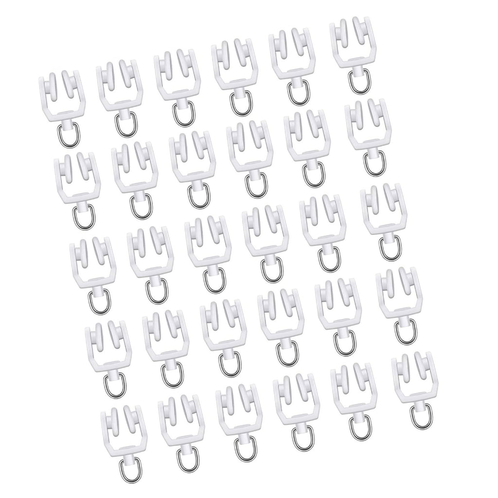 Zeiwohndc Curtain Track Glides Rail Pulleys set for Efficient & Quiet ...