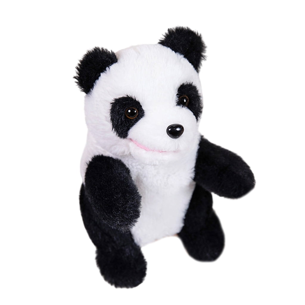 Zeiwohndc Cute Hand Puppet Soft Plush Animal Toy Movable Mouth Pretend ...