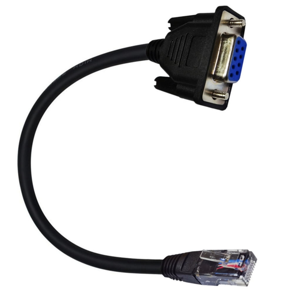 Zeiwohndc DB9 RS232 To RJ45 Ethernet Consoles Cable For Networking ...