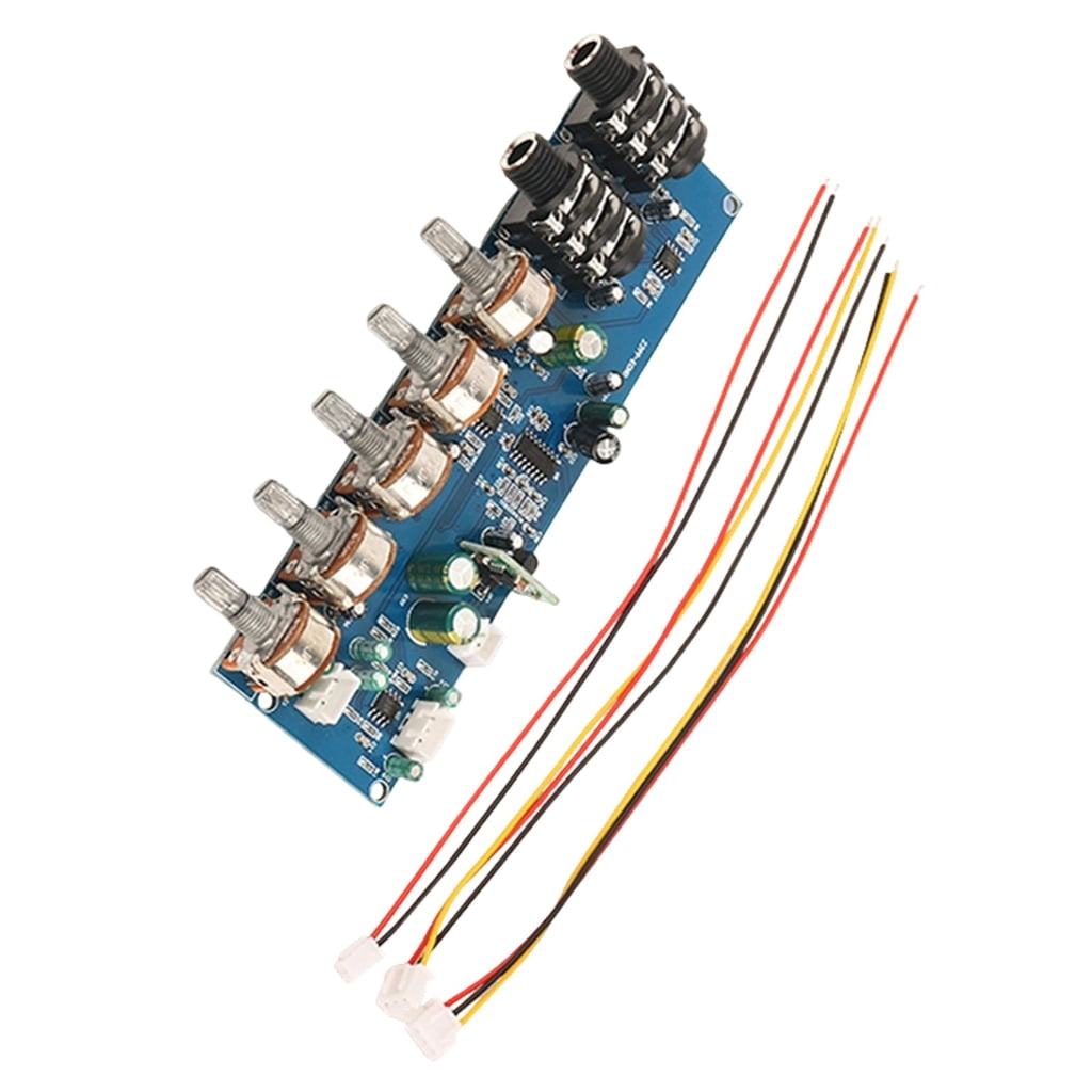 Zeiwohndc DC12V Powered Microphone Preamplifier Double Mic Input ...