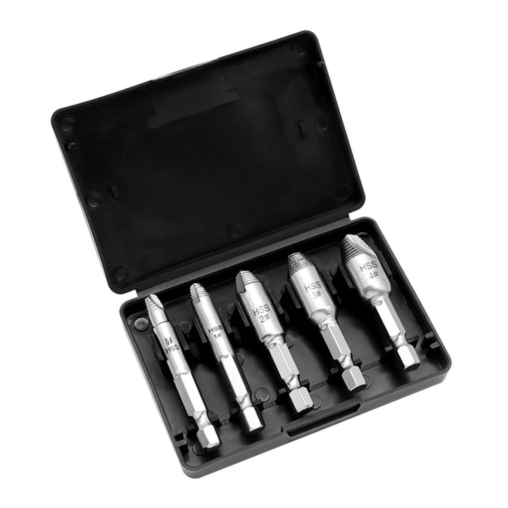 Zeiwohndc Damaged Screw Extractor Set Stripped Screw Extractor Set for ...