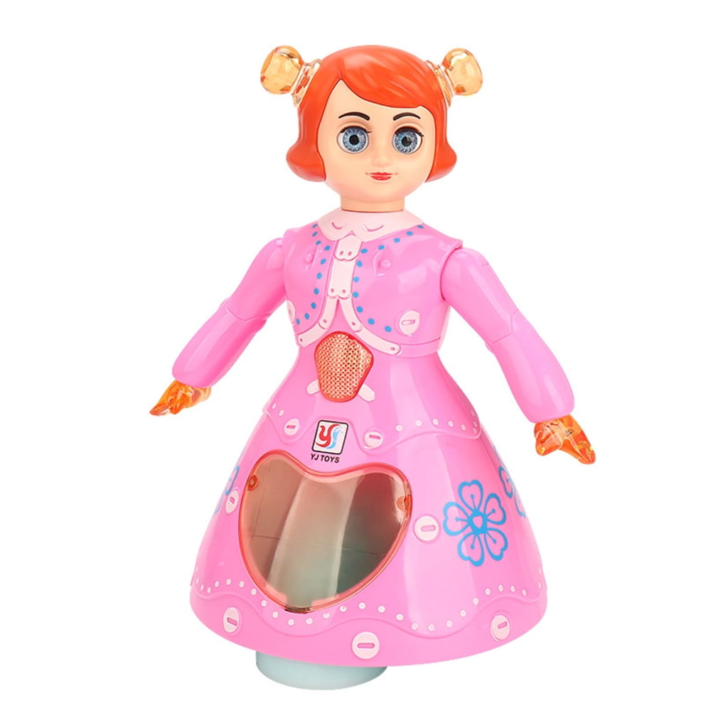 Zeiwohndc Dance Princess Light Music Electric Universal Dance Robot ...