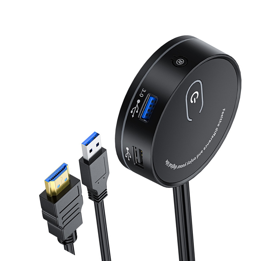 Zeiwohndc Desktop Computer Power Control Button USB Adapter with ...