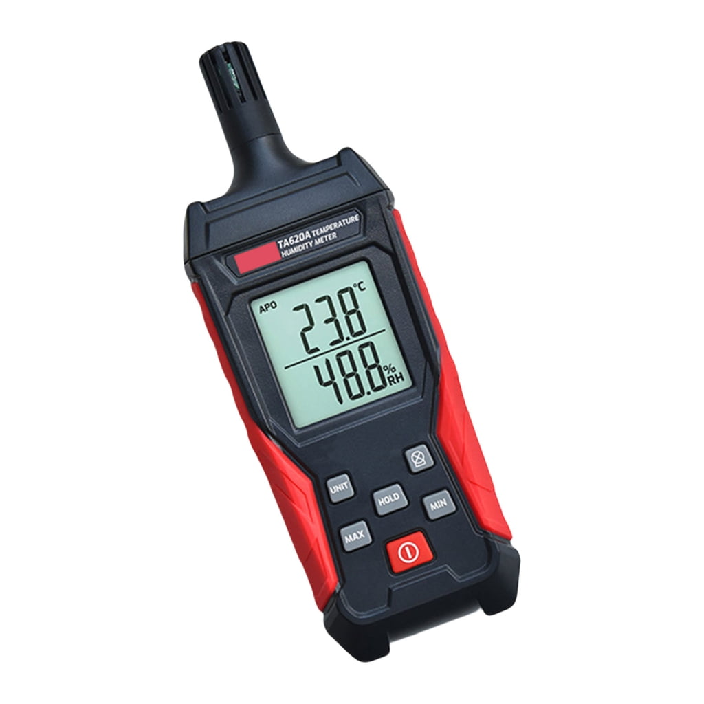 Zeiwohndc Digital Hygrometer Thermometers Wet Bulb with Backlit Data ...