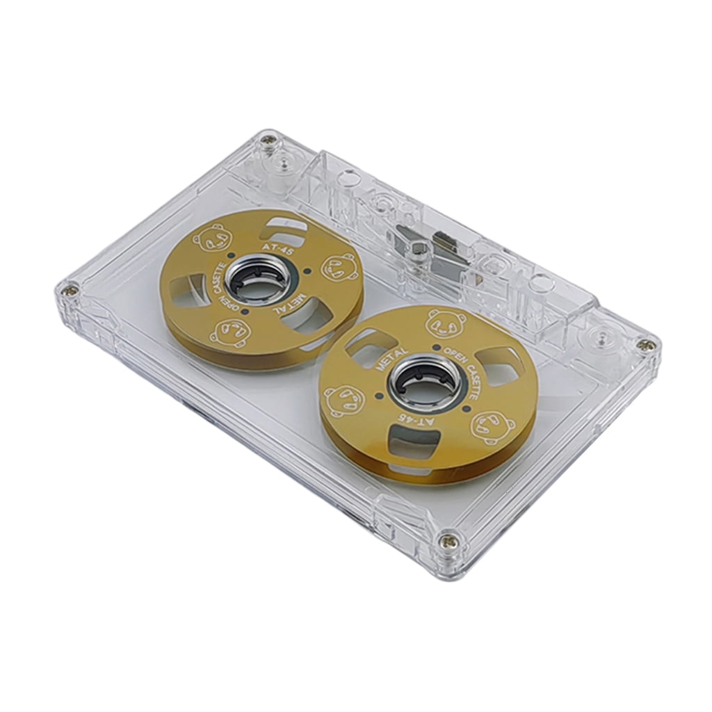 Zeiwohndc Double Sided Metal Cassette Tape Blank Recording Tape Player ...
