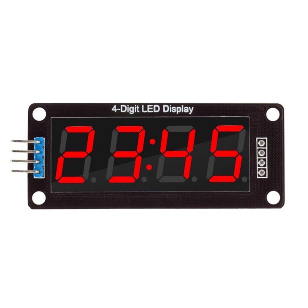 Zeiwohndc Easy Drive TM1637 0.56Inch 4Digits Seven Segment LED Display ...