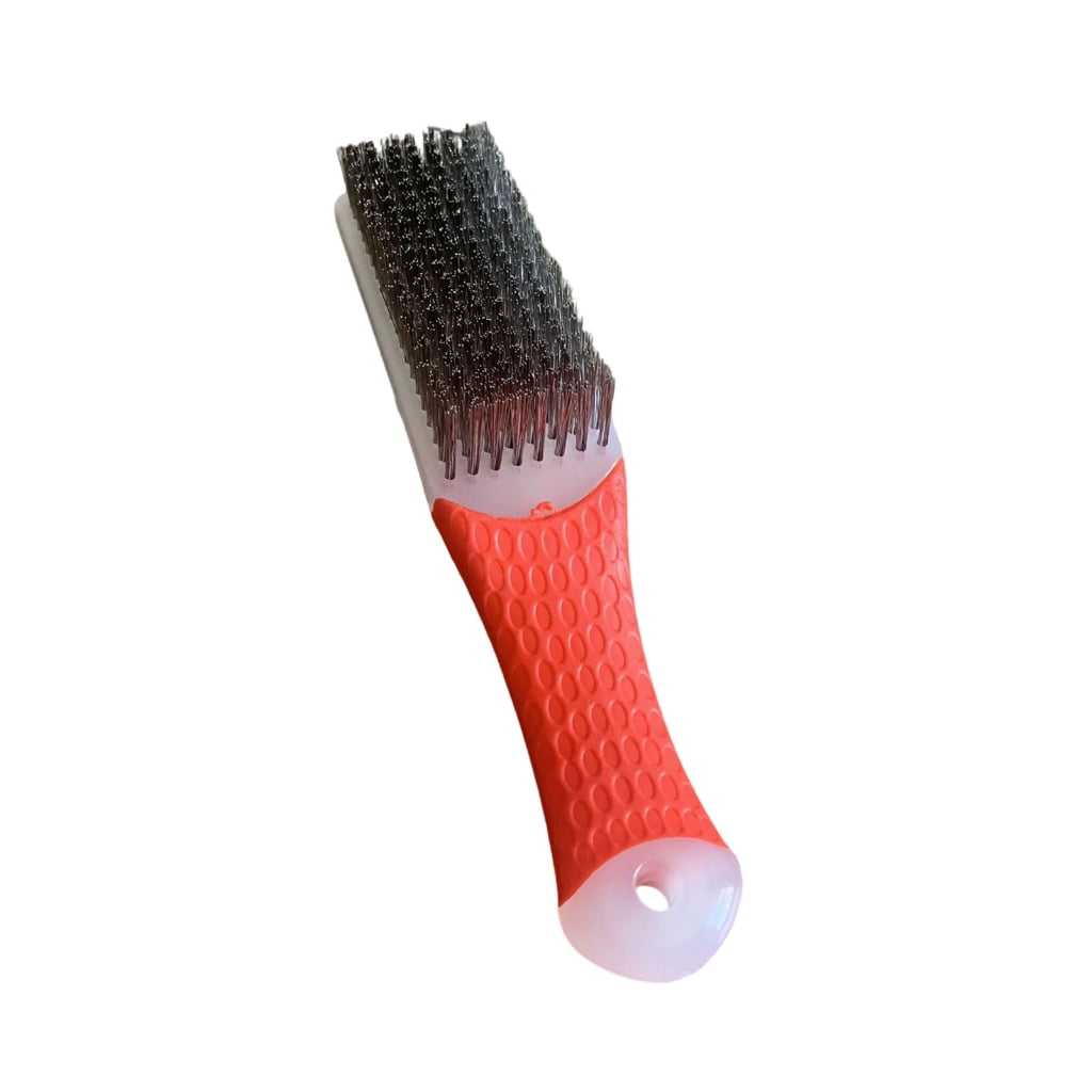 Zeiwohndc Ergonomic Grip Cleaning Brush Metal Polishing Rust Removal ...