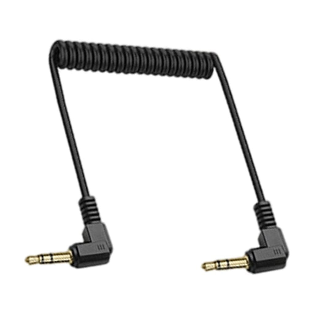 Zeiwohndc Expandable 3.5mm Right Angle Sound Cord Spring Techs Design ...