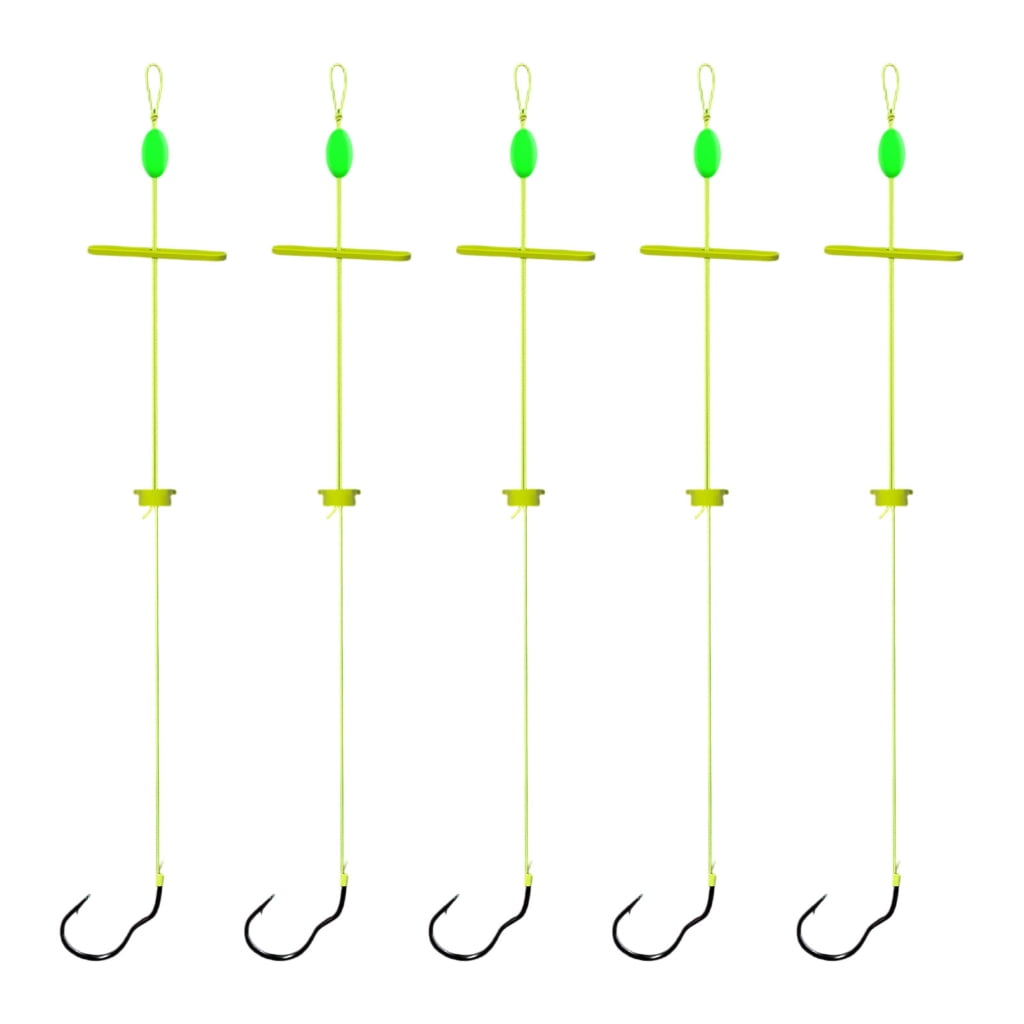 Zeiwohndc Explosions Fish Hook Carbon Steel Anti Bottom Rigs Fishing ...