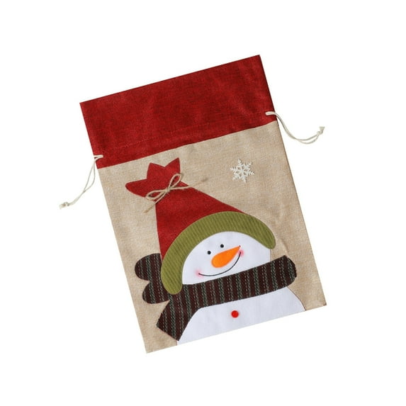 Zeiwohndc Festival Season Gift Pouches Apples Design Durable Fabric ...