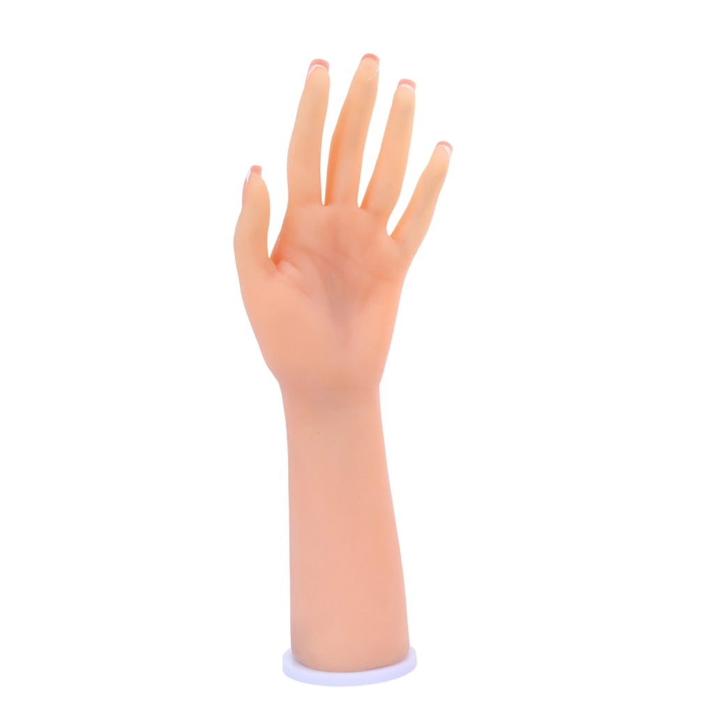 Zeiwohndc Flexible Hand Model Silicone Structure For Photography Nail ...