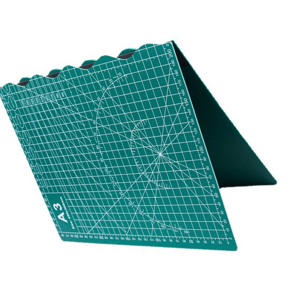 Zeiwohndc Foldable Cutting Mat PVC Materials Cutting Board A3 Selves ...