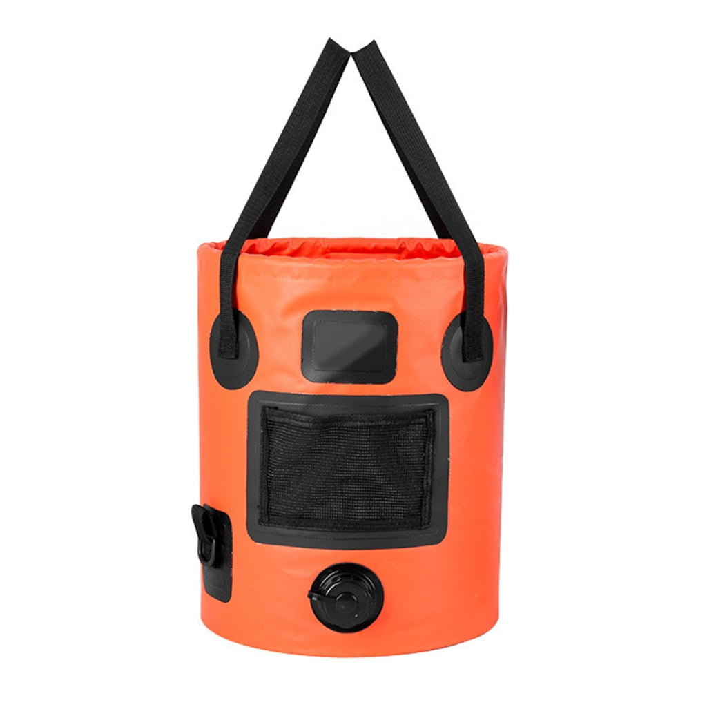 Zeiwohndc Folding Fishing Bucket 25L Capacity Handheld Bucket for ...