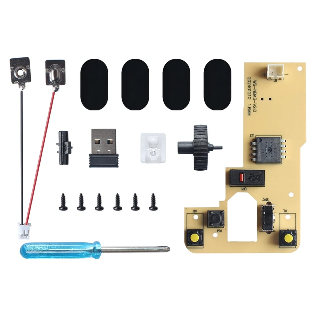 Zeiwohndc For Lab DIY 3D Printing Wireless Mouse Kit Model Computer ...