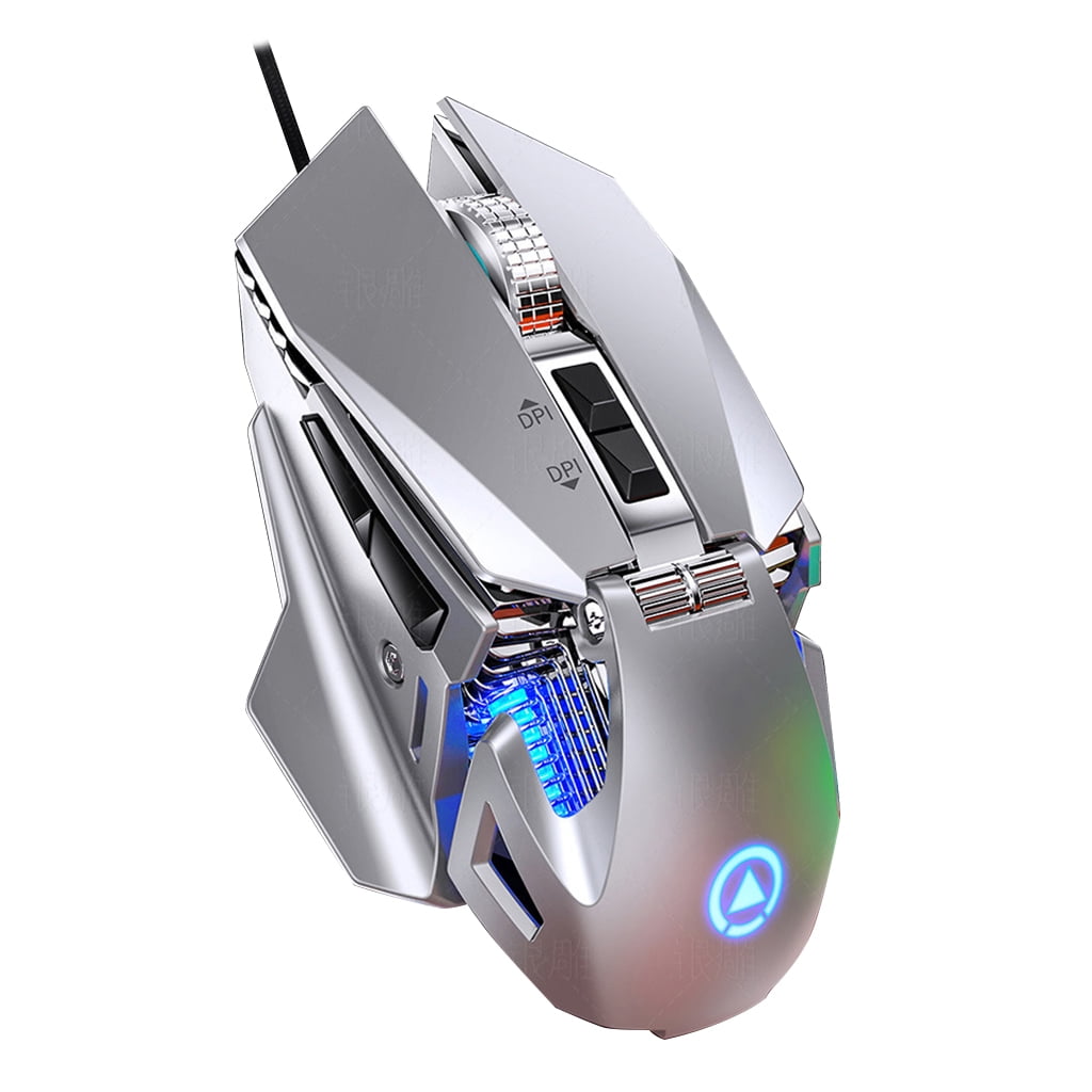 Zeiwohndc G10 RGB Wired Gaming Mouse USB Luminous Mouse Game Macro ...
