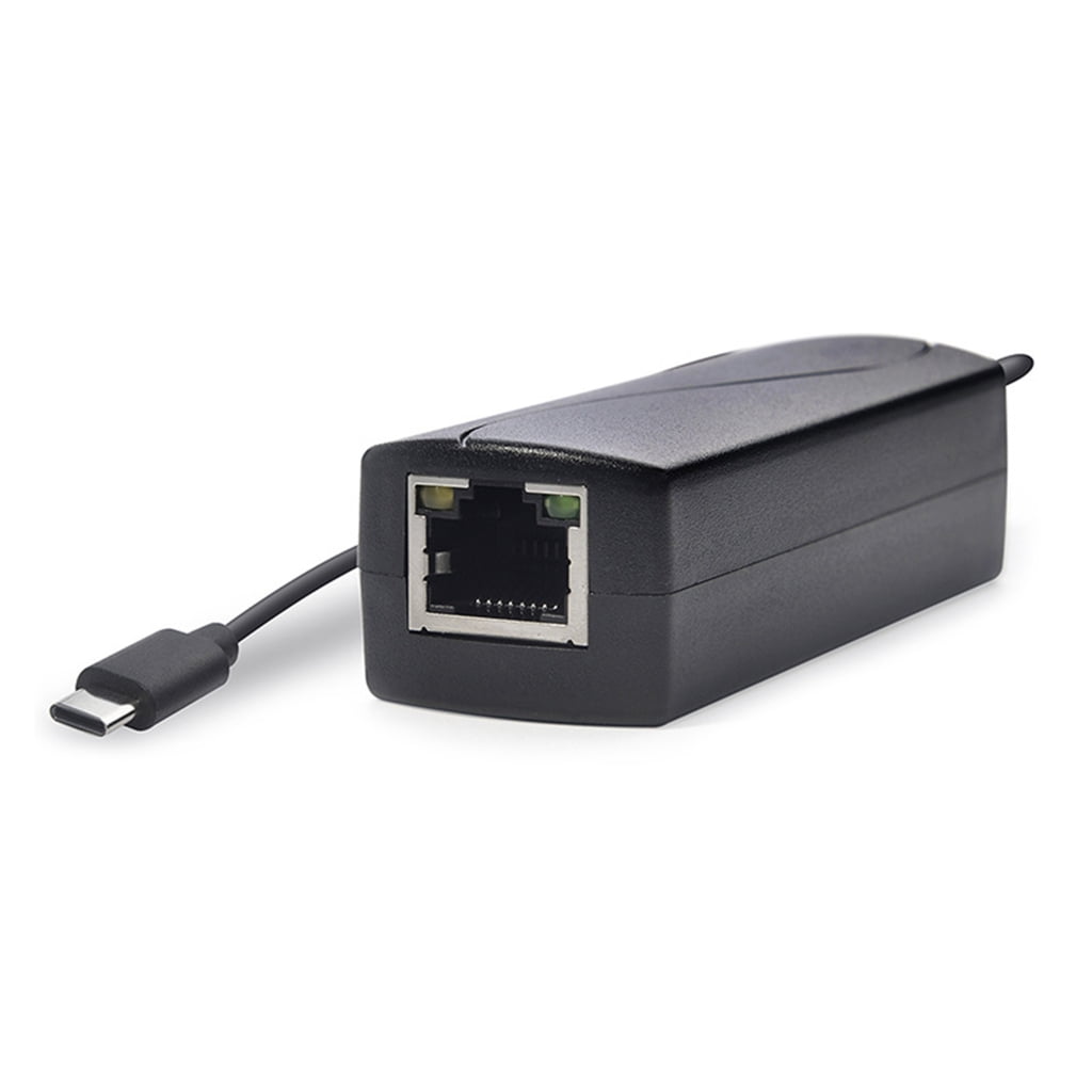 Zeiwohndc Gigabit PoE to USB C Converter Gigabit PoE USB C Power ...