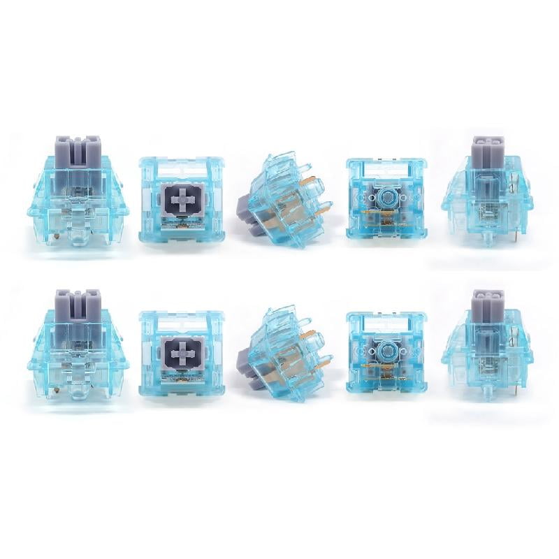 Zeiwohndc Glacier Switch 5pin SMD RGB MX Stem Hot Swap Switch for ...