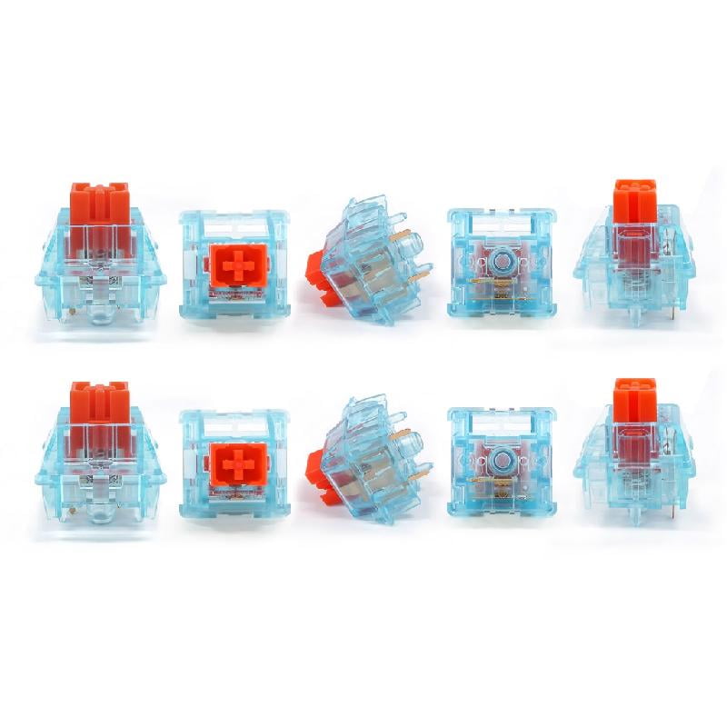 Zeiwohndc Glacier Switch 5pin SMD RGB MX Stem Hot Swap Switch for ...