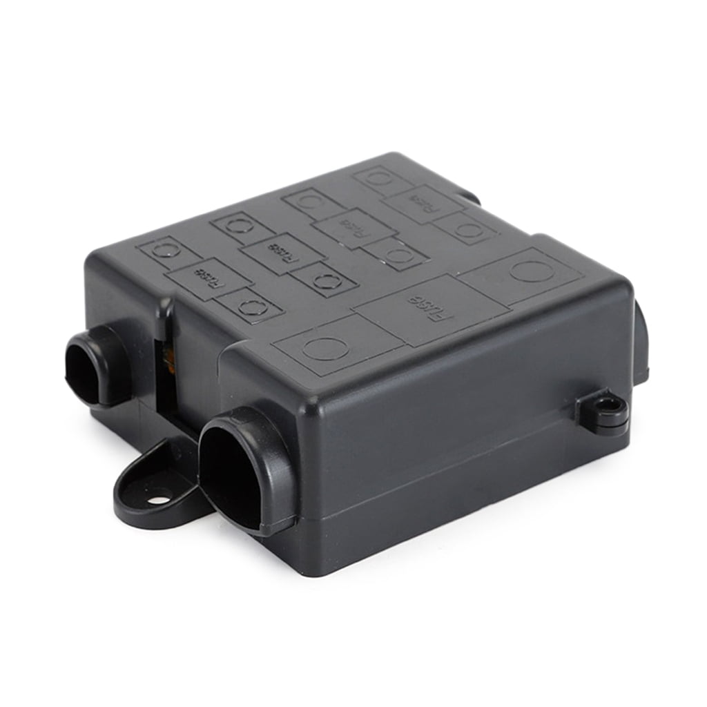 Zeiwohndc High Capacity 5 Way Fuses Box Power Distribution Block for ...