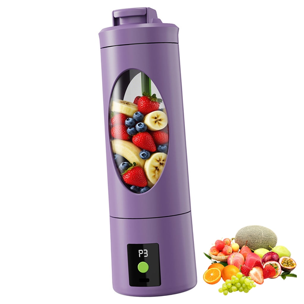 Zeiwohndc Juicing Machine 1300mAh Removable Battery ABS Construction ...