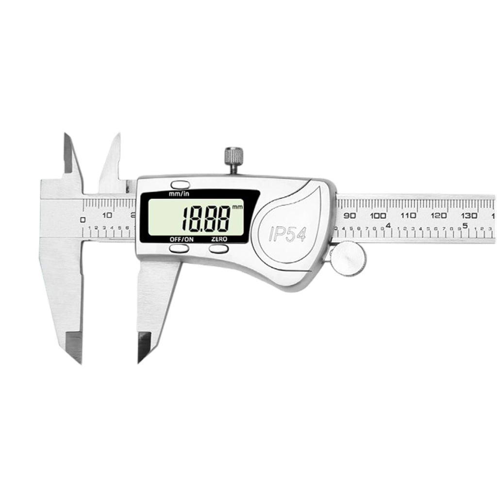 Zeiwohndc LCD Vernier Caliper Corrosion Resistant Stainless Steel ...