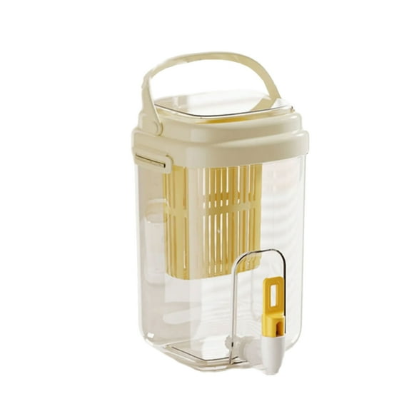 Zeiwohndc Leak Proof Fridge Dispenser Plastic Cold Beverage Container ...