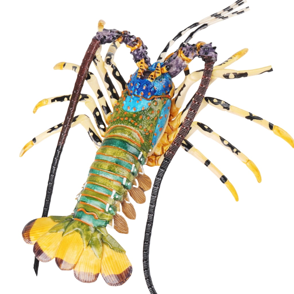 Zeiwohndc Lobster Model Realistic Seafood Animal Figure for Collection ...