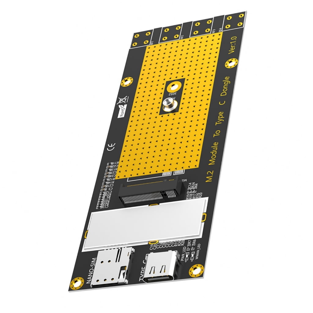 Zeiwohndc M.2 B Key NGFF Slot Type C Board Adapter Board Module Dongle ...