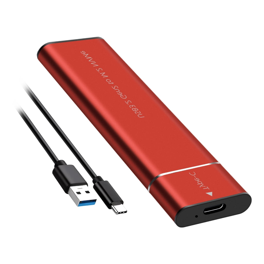 Zeiwohndc M.2 NVME Solid Disk Housing Case with Rapid 10Gbps Transfer ...