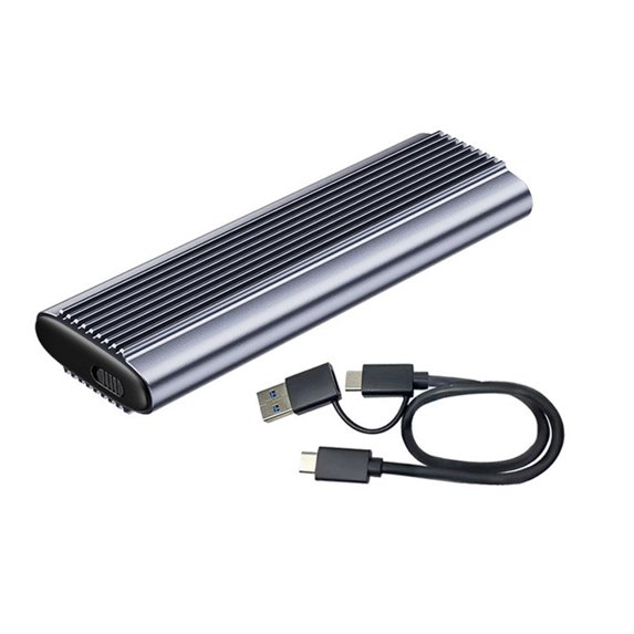 Zeiwohndc M.2 PCIE Solid Disk Holder USB 3.1 Toolless Aluminum ...