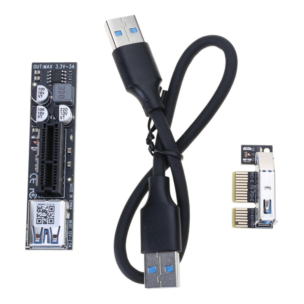 Zeiwohndc Mainboard PCIE Card Expansion Card Line PCI-E x1 PCIE3.0 ...