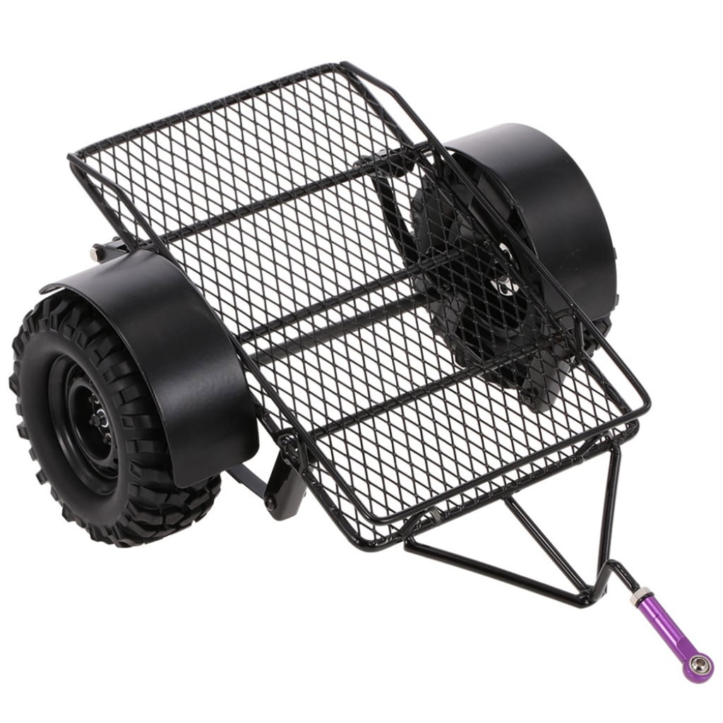 Zeiwohndc Metal RC Trailer Hopper Frame for 1/10 Rock Crawlers Truck ...