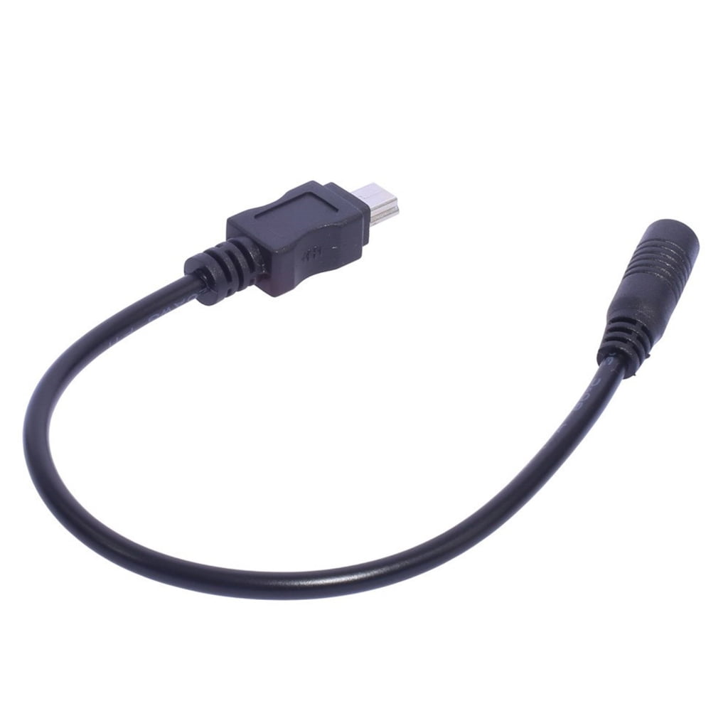 Zeiwohndc Mini USB 5Pin Male to DC3.5x1.35mm Female Cable 7.87in Long ...