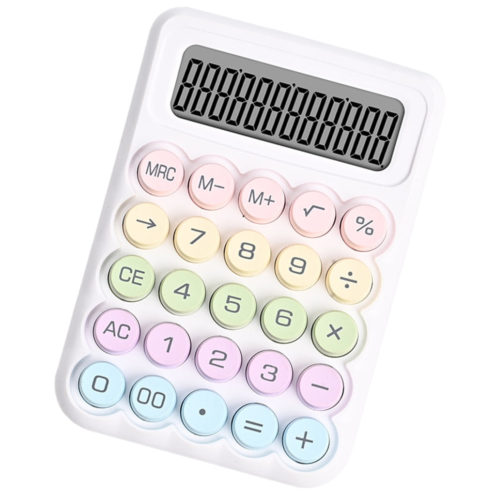 Zeiwohndc Modern Design Mechanical Keypad Calculator User Friendly ...