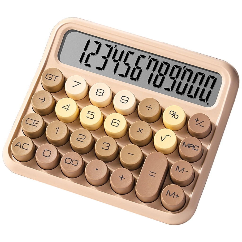Zeiwohndc Modern Design Mechanical Keypad Calculator User Friendly ...