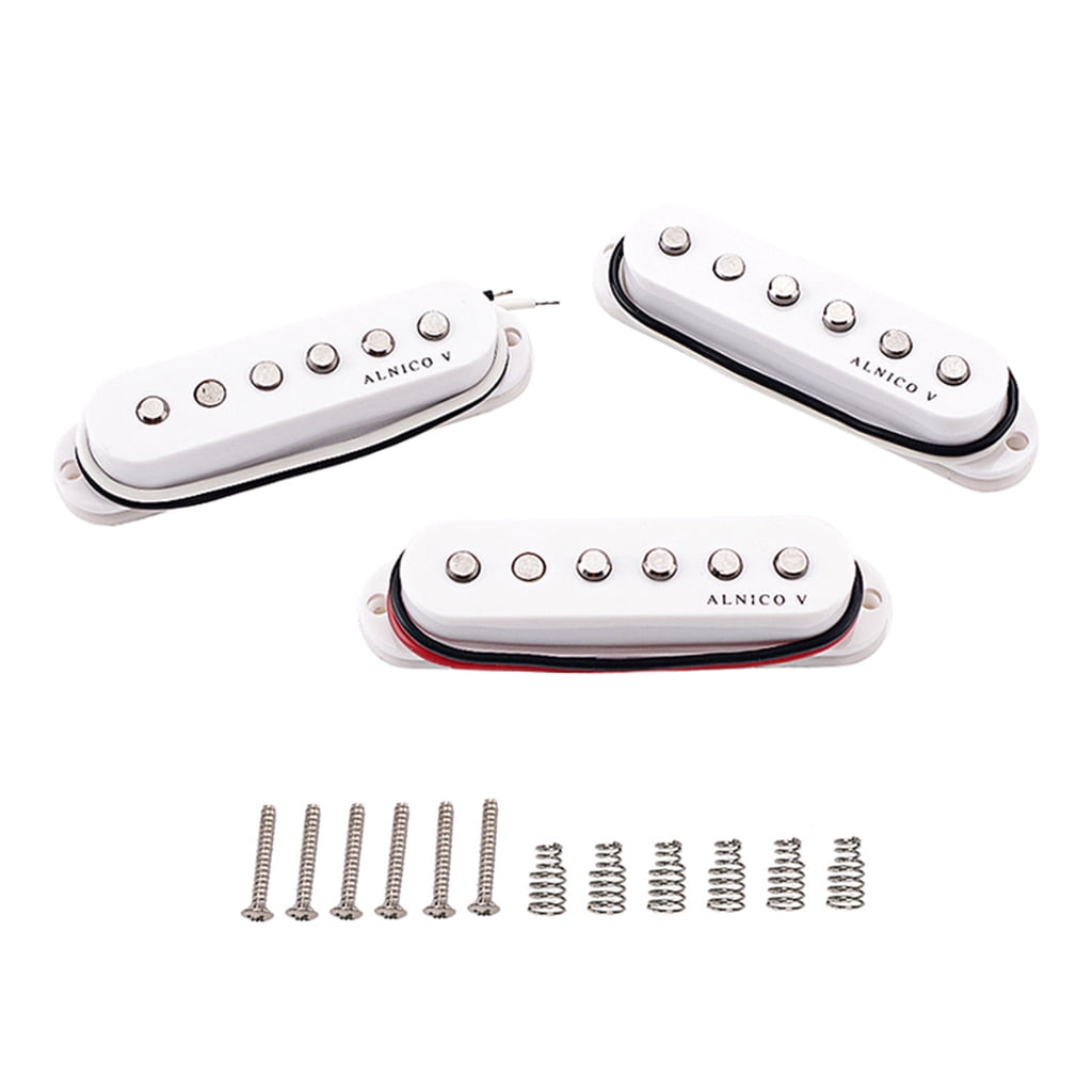 Zeiwohndc Neck/Middle/Bridge Pickup Set for Electric Guitar Replacement ...