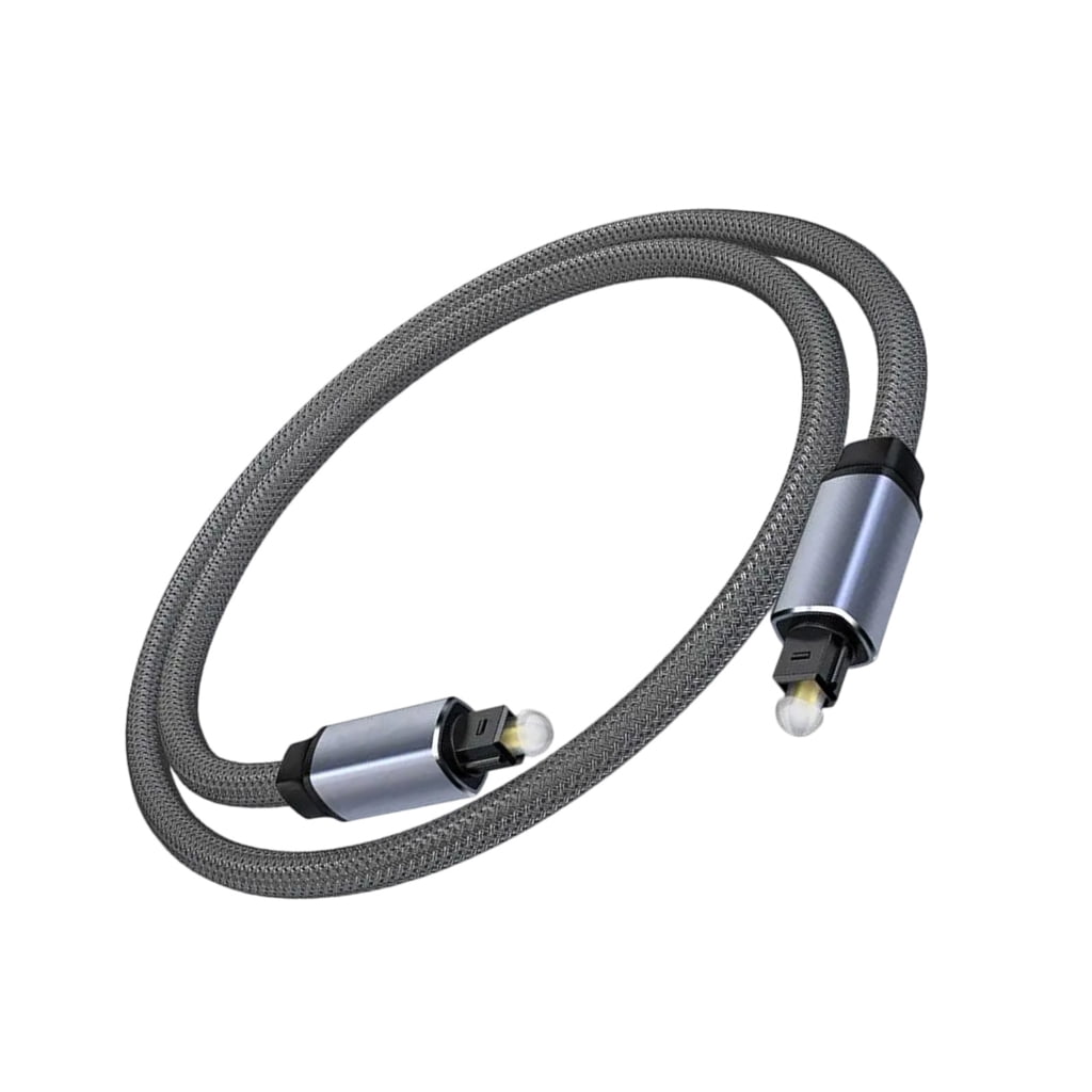 Zeiwohndc Optical Auditiory Cable Male to Male Nylon Cord Enhances ...