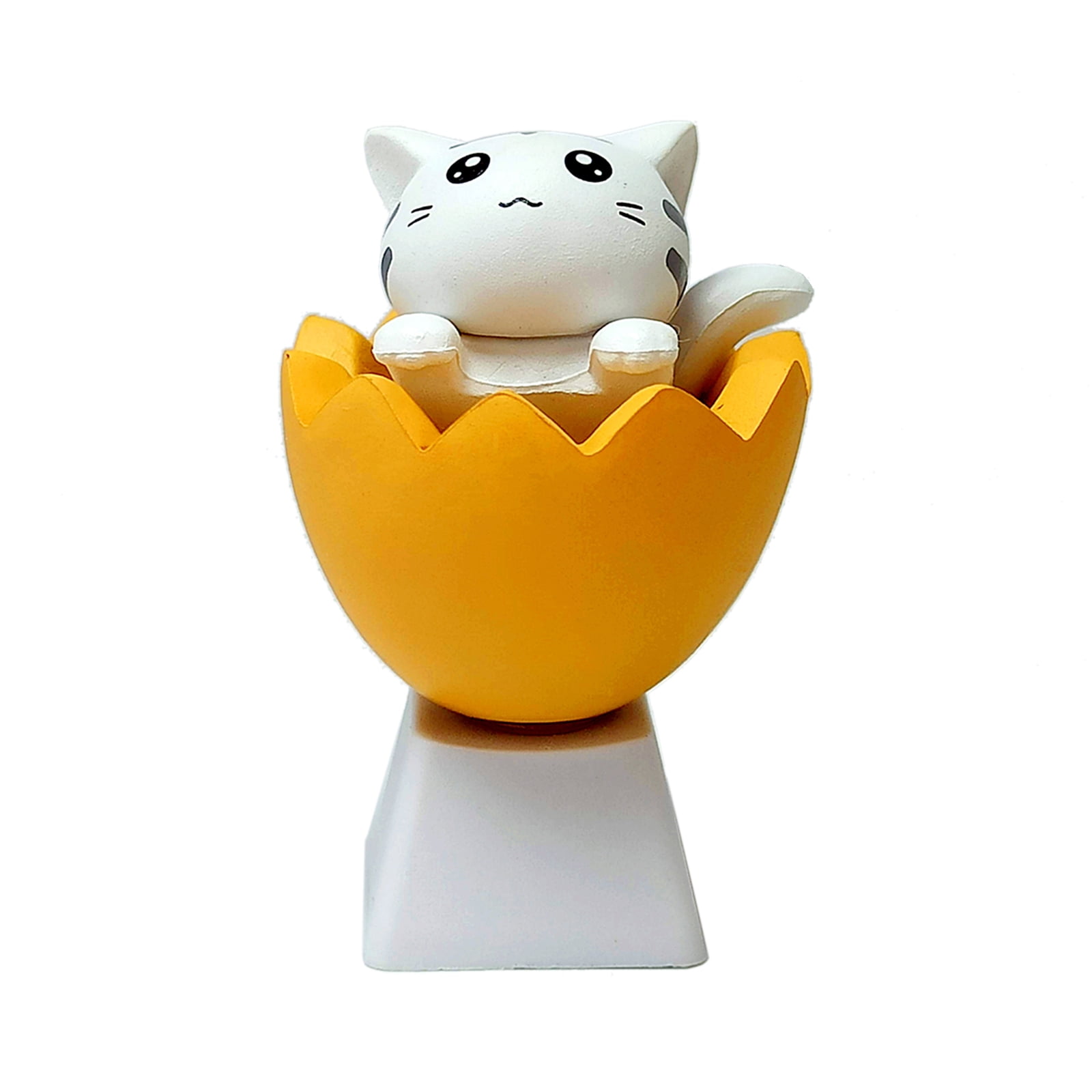 Zeiwohndc PBT Keycap Eggshell for Cat OEM Profile Keycap for Mechanical ...