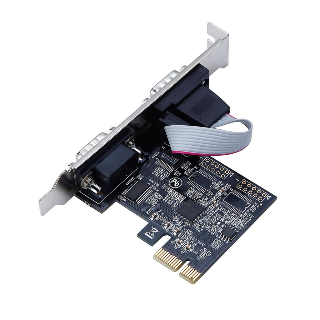 Zeiwohndc PCIE to RS232 Serial Card 2 Port for Industrial Control and ...