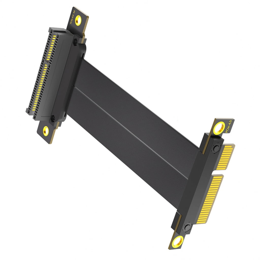 Zeiwohndc PCIE4.0 Right Angled Extender 10CM Extension Cable For PC ...