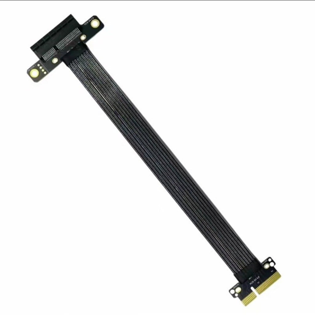 Zeiwohndc PCIe 4.0 4X Male to Female Extension Cable Improve Data ...