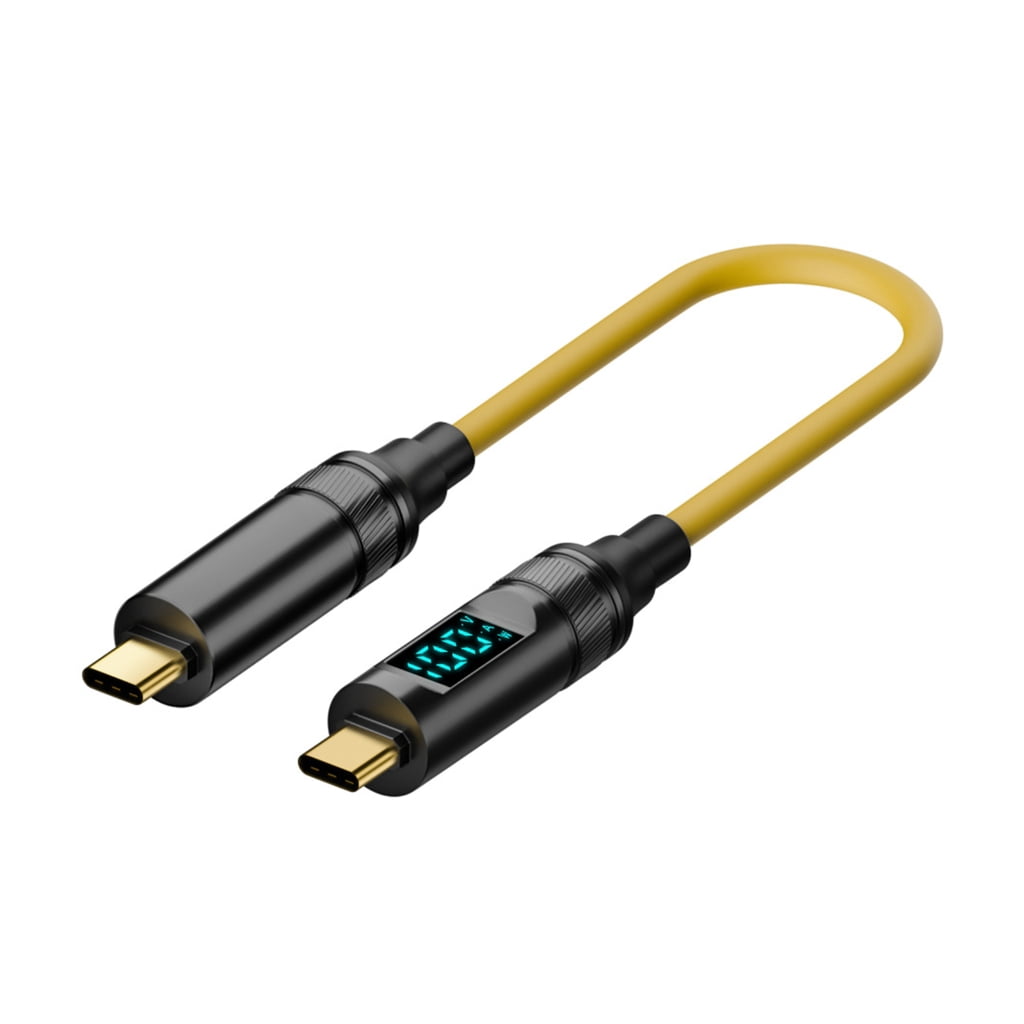 Zeiwohndc PD100W Type C Cable with Led Screen Monitoring Full Featured ...